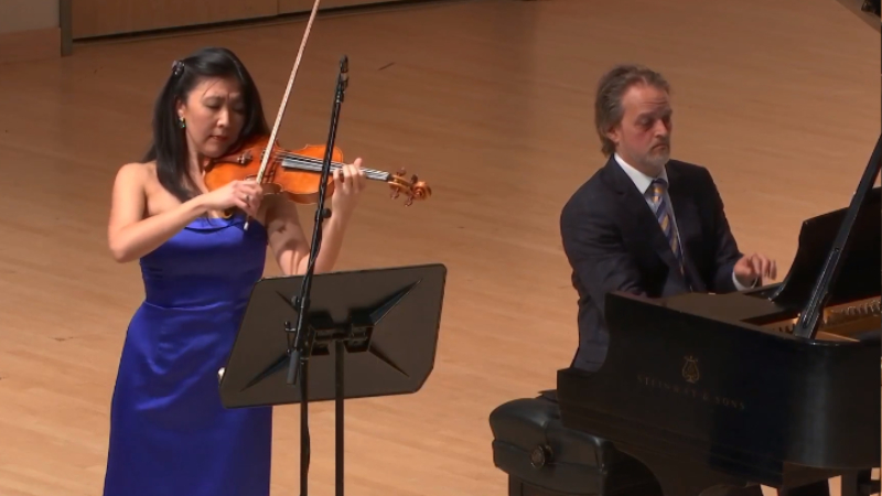 Fauré and Beethoven highlight recital by Helen Hwaya Kim and Robert ...