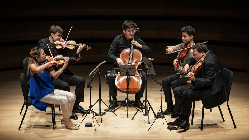 Balourdet Quartet and Bak impress with string quintets by Mozart ...
