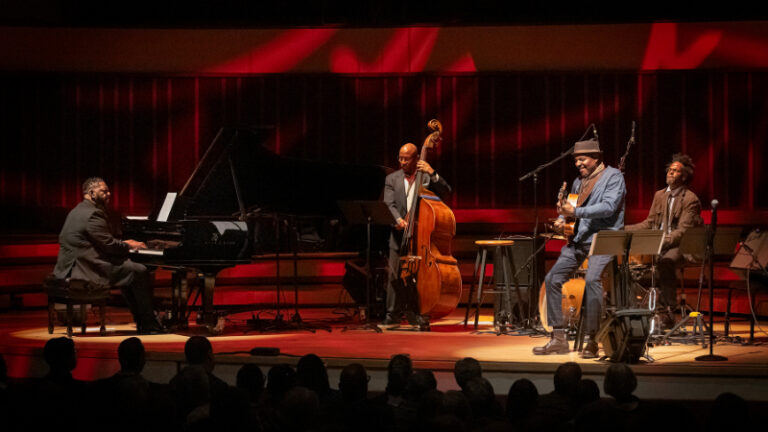L-R: Gary Motley, Kenny Davis, Bobby Broom, and Kobie Watkins perform ...