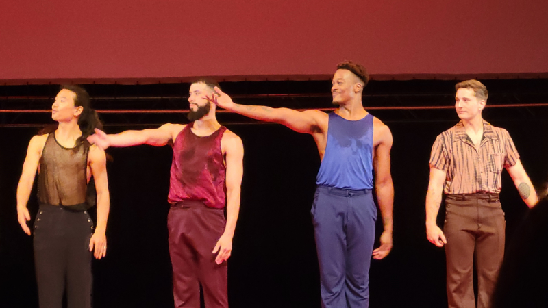 Curtain Call: Shu Kinouchi (Mercutio), Mario Gonzalez (Juliet), David ...