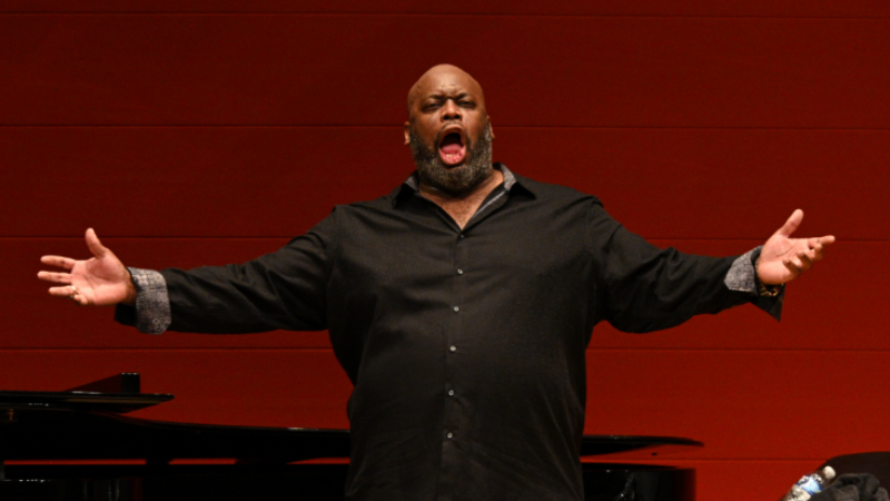 Morris Robinson in recital at the Kimball Art Museum in Fort Worth ...
