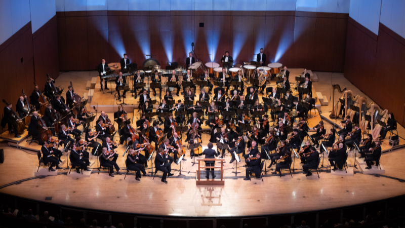 An expanded Atlanta Symphony Orchestra, led by music director Nathalie ...