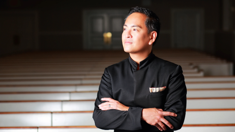 Pianist Victor Asuncion, circa 2018. (press kit photo)