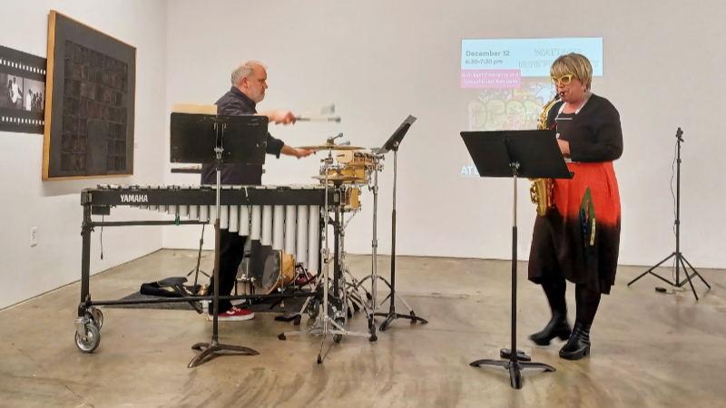 Bent Frequency's Stuart Gerber and Jan Berry Baker at the Atlanta ...